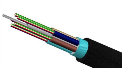 China Stranded Loose Tube Light Glass Fiber Optic Cable For Communication for sale