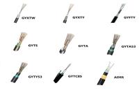 China Aluminium Tape Glass Fiber Optic Cable Customized Jacket Strong Tension Stress for sale