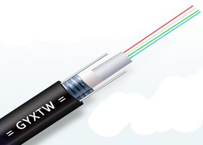 China GYXTW 4F Loose Tube Optical Fiber Cables Operation Temperature -40～80 ℃ for sale