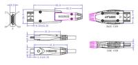 China Type A Male To Type D Male HDMI AOC Cable High Performance OEM Logo for sale