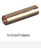China OD 3.08mm X ID2.48mm SC Optic Fiber Alignment Split Sleeve for sale