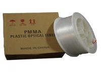 China Chandelier Lamp PMMA 0.75mm 1.5mm LED Plastic Optical Fiber for sale