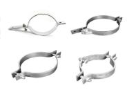 China Galvanized Steel Medium Duty 70kn Double Riser Clamps for sale