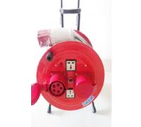 China 600m 700m 3 Pin Plug Extension Outlet Extension Cord Reel for sale