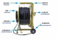 China 500 Foot Kevlar Armored Tactical Fiber Cable With Stainless Steel Connectors for sale