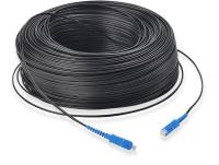 China 10m 30m 50m G652D Fiber Optic Drop Cable SC APC Connectors On Both Ends for sale