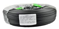 China SC UPC APC Fiber Optic Drop Cable with LSZH PVC Material and 10m 30m 50m 100m Length Options for FTTH Applications for sale