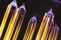 China 250um Fiberglass Bare Optical Fiber With Coating Protection for sale