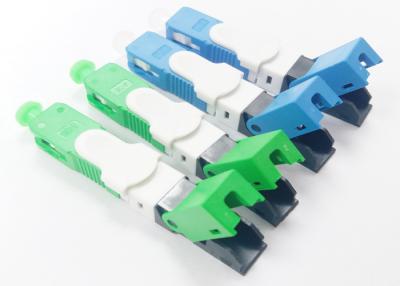 China 2.0mm Cable Fiber Optic Components SC APC UPC Mechanical Fiber Connectors ESC250D for sale