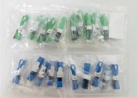 China 2.0mm Cable Fiber Optic Components SC APC UPC Mechanical Fiber Connectors ESC250D for sale