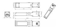 China 10 100 1000 BASE-T Copper 100M RJ45 SFP Transceiver for sale
