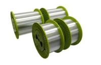 China 10KM G.657.A2 200µm Aqua Glass Bare Fiber Cable Reel for sale