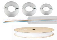 China 200M Bare Fiber Protective Tube Optical Fiber Protection Transparent  Tube Diameter  4-5mm for sale
