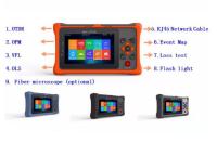 China Mini Otdr Machine With OPM OLS VFL RJ45 Cable / Event Map For SM 1310nm1550nm for sale