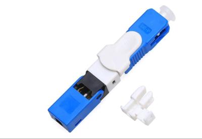 China Multimode SC UPC Embedded Optic Fiber Connecting Adapter for sale