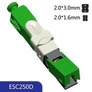 China 50N Tensile FTTH 3.0mm SC APC Embedded Fiber Quick Connector for sale