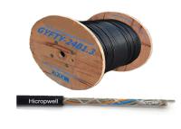 China 2KM Per Reel Loose Tube Dia 1.95mm Glass Fiber Optic Cable for sale