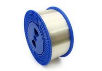 China Bare White Blue Coloring Glass Optical Fiber G652D Single Mode Nude  Fiber Optic Cable Raw Materials for sale