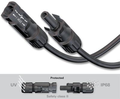 China Solar Connectors PV Connectors MC4 Connectors for Solar Power System Home Residential  Power for sale