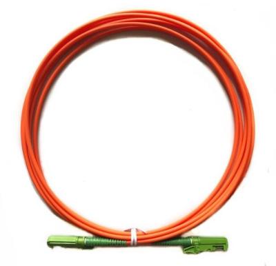 China 0.9mm 2.0mm 3.0mm Fiber Optic Patch Cables with E2000 SC APC UPC Connector for sale