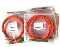 China 0.9mm 2.0mm 3.0mm Fiber Optic Patch Cables with E2000 SC APC UPC Connector for sale