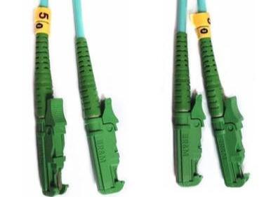 China 3.0mm Optical Fiber Patch Cable with E2000 APC UPC Connectors for sale