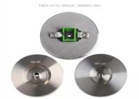 China Manual Stainless Steel Fiber Optic Polishing Disc Sanding Grinding Disk FC/SC/ST/LC for sale
