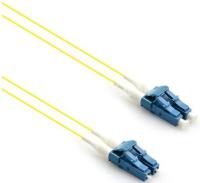 China FTTH LC - LC SM DX Glass Fiber Optic Cable Patch Cord 1m 3m 5m Length for sale