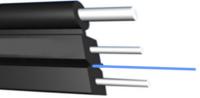 China Fiber To The Home Outdoor Aerial Drop Cable 1core FTTH Steel Wire/FRP/KFRP Dia 2* (0.5-0.8MM) for sale
