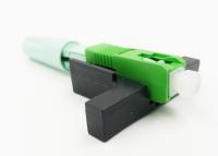 China Ftth Fttx SC APC Fiber Optic Assembly Quick Fast Connector for Fiber Optic Euquipment for sale