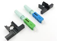 China Ceramic Groove SC UPC Quick Fast Connector For Fiber Optic Euquipment for sale