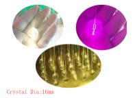 China Outdoor Plastic Optical Fiber Curtain Lighting PMMA Optic Fiber Waterfall Curtains Lights for sale