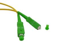 China SM Simplex Single Mode Fiber Pigtails 9 125 G652 SC APC IEC 60794 Approved for sale