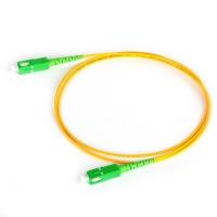 China SM Simplex Single Mode Fiber Pigtails 9 125 G652 SC APC IEC 60794 Approved for sale