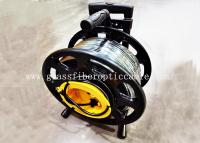 China Mini Size Wire Spool Wire Winch Portable Hand Fiber Optic Cable Reel for sale