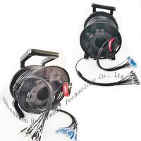 China Mini Size Portable Hand Fiber Optic Cable Reel / Wire Spool / Wire Winch for sale