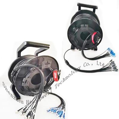 China Mini Size Portable Hand Fiber Optic Cable Reel / Wire Spool / Wire Winch for sale