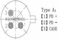 China 1100nm-1650nm Small Area InGaAs Photodiode With InGaAs Detector Chip SC Type for sale