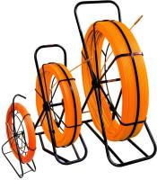 China 11mm 12mm Diameter Fiberglass Duct Rodder For Electrical Conduit for sale
