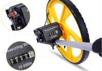 China 12 Inch Road Distance Digital Display Measuring Wheel With Aluminum Foldable Handle for sale