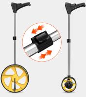 China 12 Inch Road Distance Digital Display Measuring Wheel With Aluminum Foldable Handle for sale