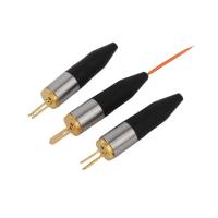China 1550nm 2.5G DFB Laser Diode Fiber Optic Pigtail LC/APC Coaxial SM 9 /125um for sale