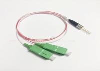 China 1550nm 2.5G DFB Laser Diode DX SC /FC/LC APC Coaxial Fiber Optic Pigtail SM 9 /125um for sale