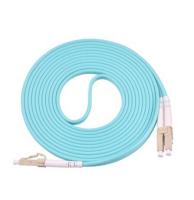 China LC / UPC OM3 2F Optical Fiber Patch Cord , MM Simplex Fiber Optic Cable for sale