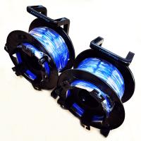 China Blue  Fiber Optic Patch Cables 3.0mm 300M  Low Insertion Loss With Custom Length for sale