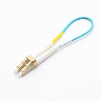 China LC Duplex PVC Single Mode Fiber Loopback Module Cable For Data Center for sale