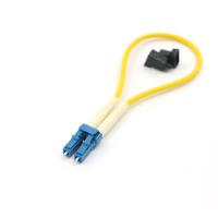China LC Duplex PVC Single Mode Fiber Loopback Module Cable For Data Center for sale