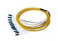 China LC UPC - LC UPC Multimode Fiber Patch Cord Breakout , SM 12C PVC LSZH Bulk Optical Patch Cable for sale