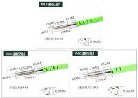 China M3 M4 M5 M6 Laser Photoelectric Switch Dust Cap For Mild Water Oil Dust Environment for sale