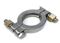 China Stainless Steel Tri Clamp Heavy Duty High Pressure Equipment Pipe Clamp for sale